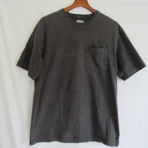 Duluth Trading Co | Shirts | Duluth Gray Long Tail Tee With Pocket Mens ...
